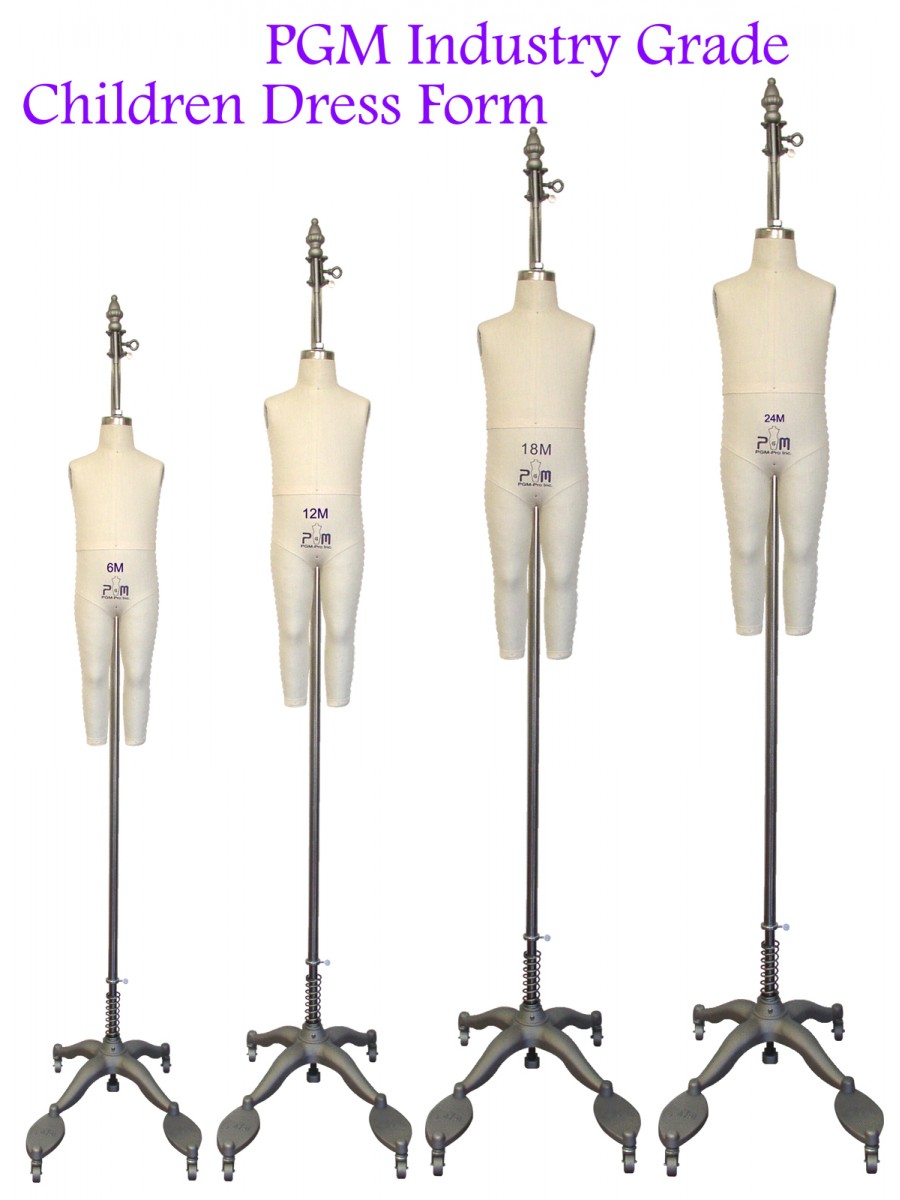 Child Dress Form Professional Sewing Dress Form|PGM Dress Forms USA