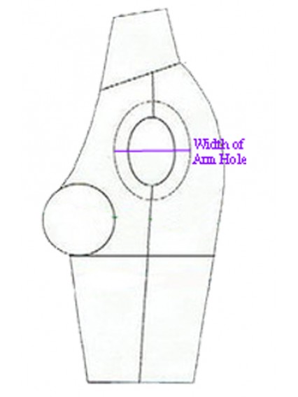 Professional Dressmaker Form Left Arm For Fashion Designers ...