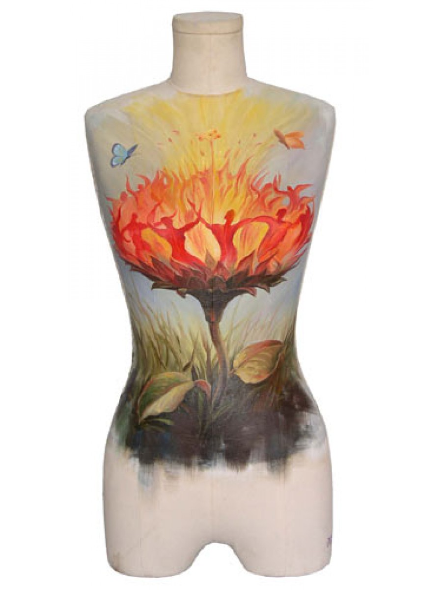 Oil Painting Dress Form Mannequin, custom made your dress form ...